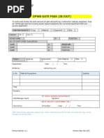 Material Issue Slip Template | PDF | Technology & Engineering