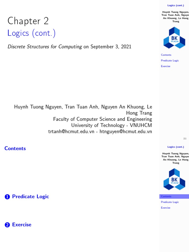 Ds2predicate PDF | PDF | Logic | Logical Expressions