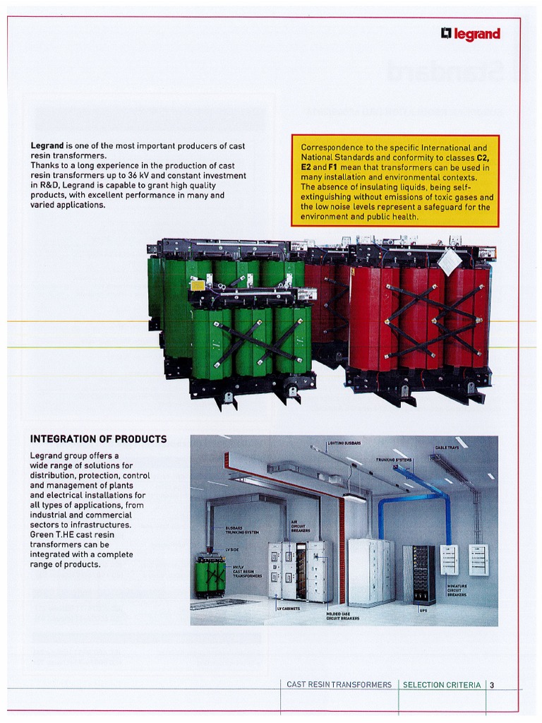 Legrand Transformer CAT | PDF
