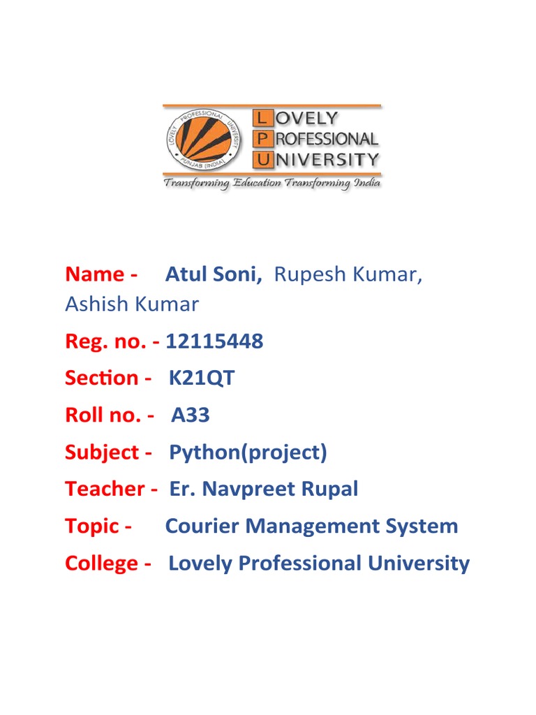 Atul Soni Python Project Final Report | PDF | Teaching Methods & Materials
