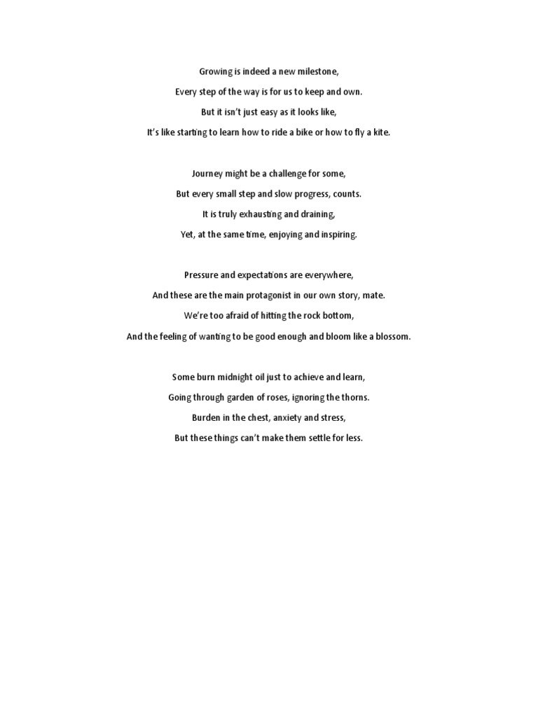 Embracing Growth: Challenges & Triumphs | PDF | Self-Improvement