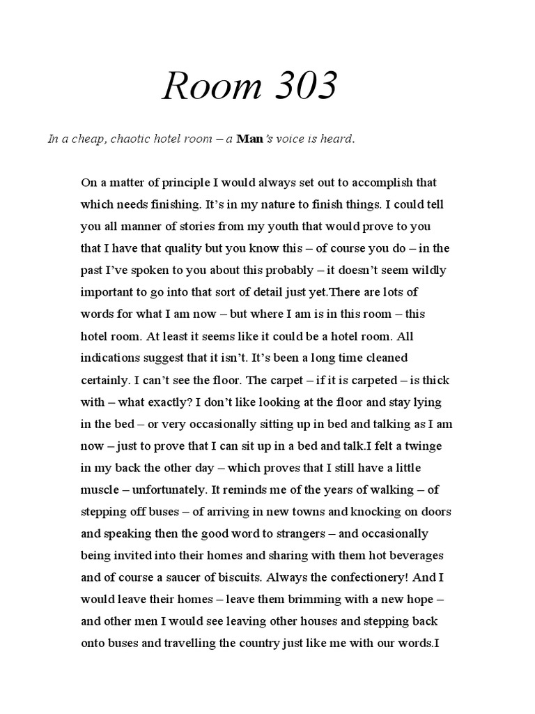 Room 303 | PDF
