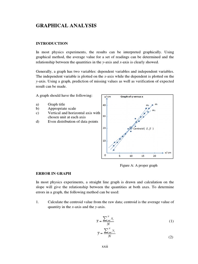 Graphical - Analysis PDF | PDF