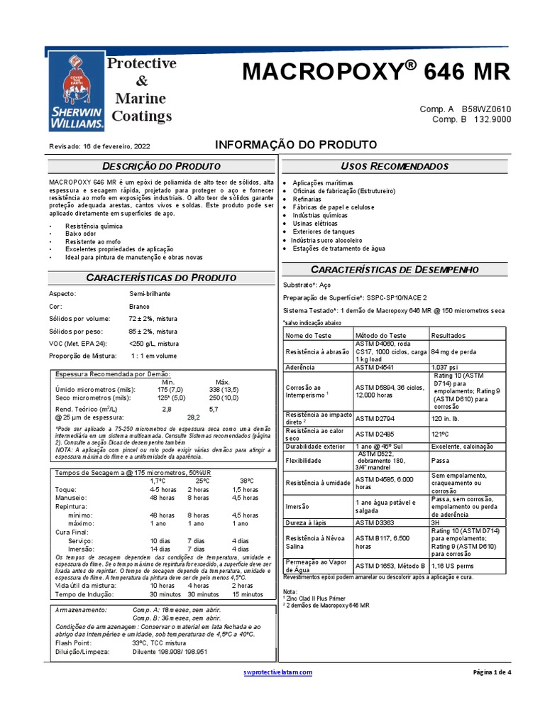 Macropoxy 646 MR - BB58WZ06101329000 - 16.02.2022 1 PDF | PDF