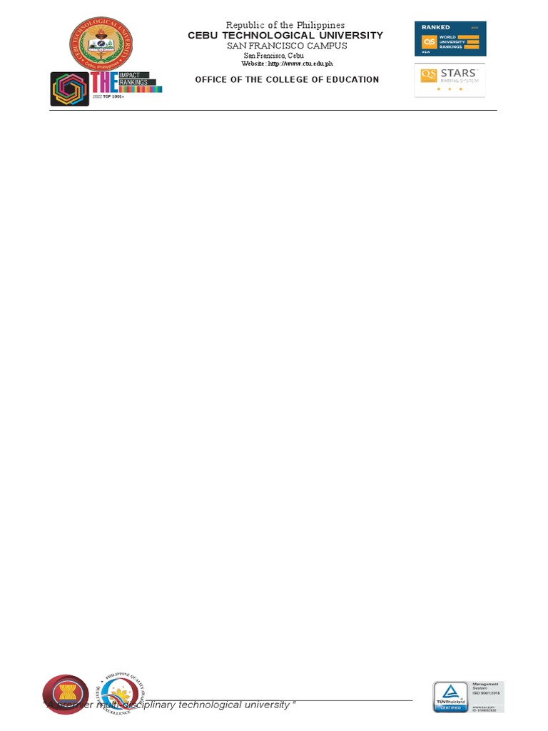 New Ctu Letterhead - 084343 | PDF