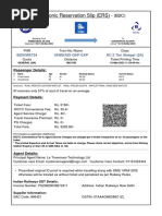 Fake Train Ticket Document | PDF | Identity Document | Ticket (Admission)