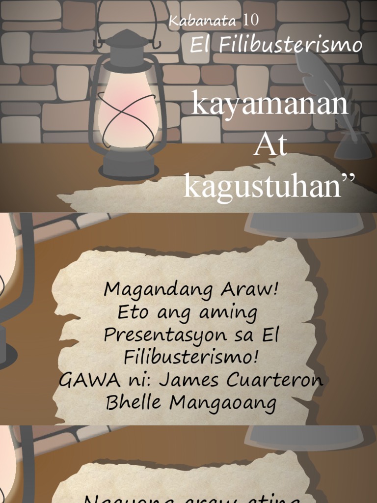 El Filibusterismo Kabanata 10 by James Cuarteron and Bhelle Mangaoang ...