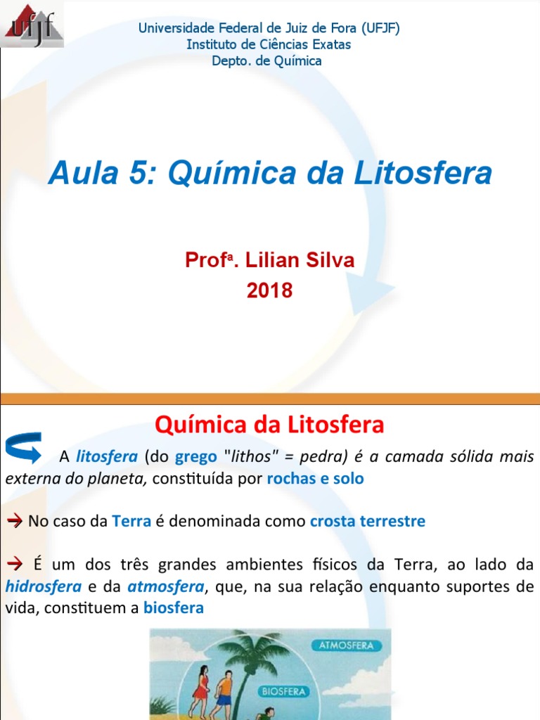 Elementos da Litosfera e Solos | PDF
