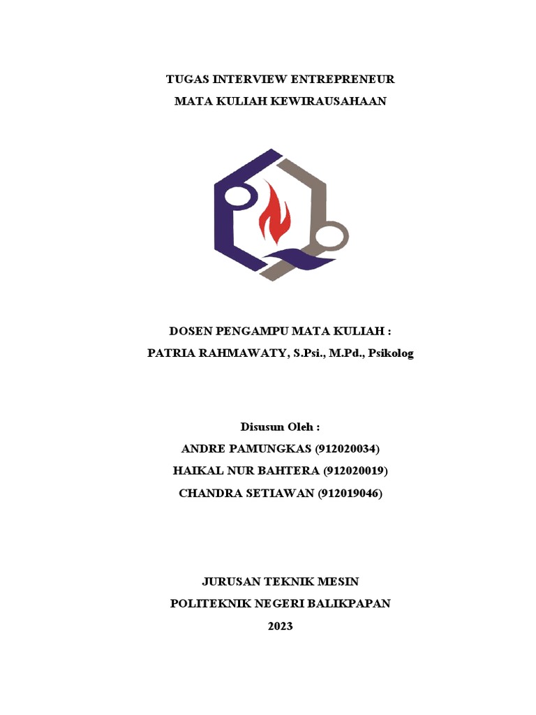 Wawancara Inspiratif Pengusaha Ayam Gepuk | PDF