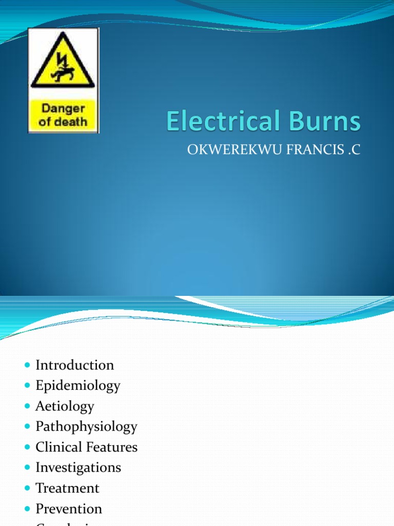 Electrical Burns | Burn | Electric Shock