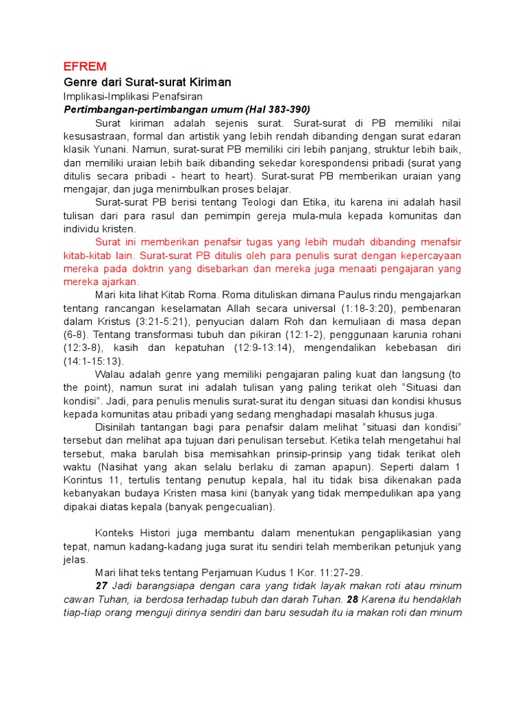 Tafsir PB 2 - Kel 4 PDF | PDF