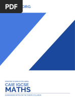 Cambridge (CIE) IGCSE Maths Extended Exam Questions & Answers By Topic 2023 [PDF](1) | PDF ...