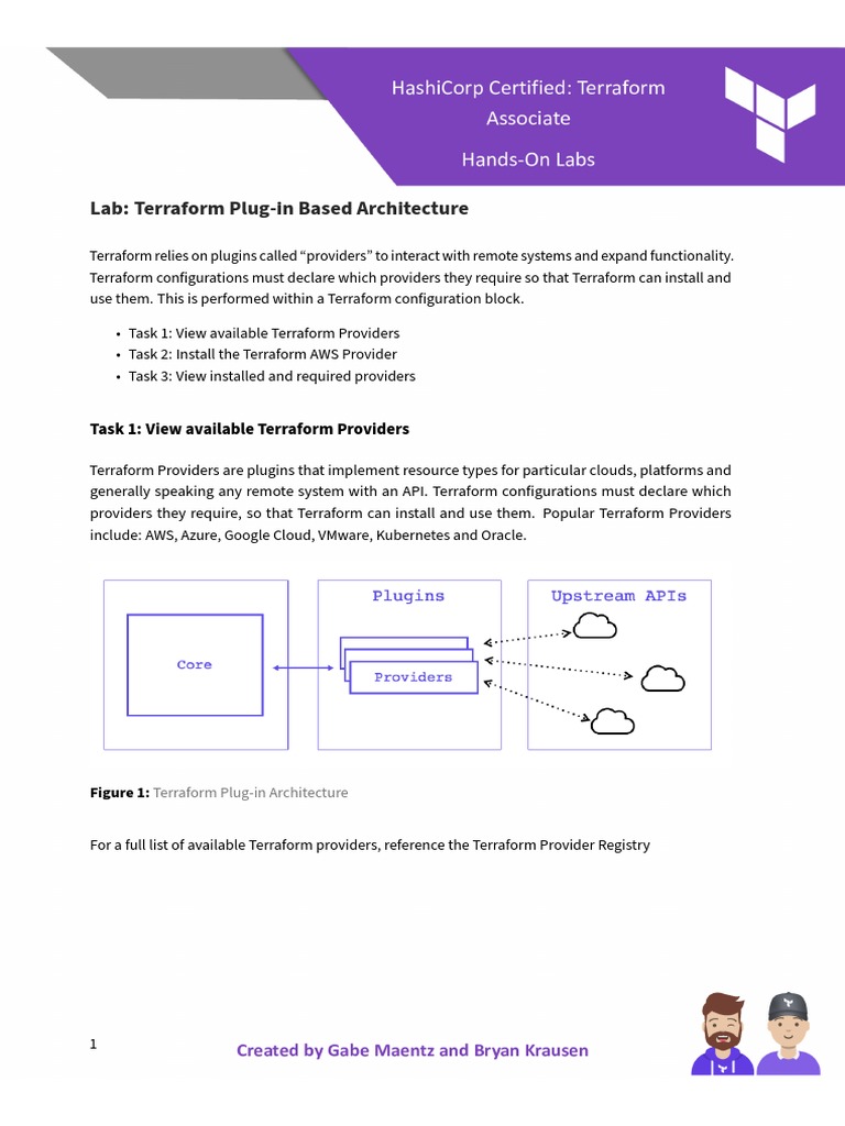 3b Terraform Plugin Based Architecture PDF | PDF | Home & Garden | Computers