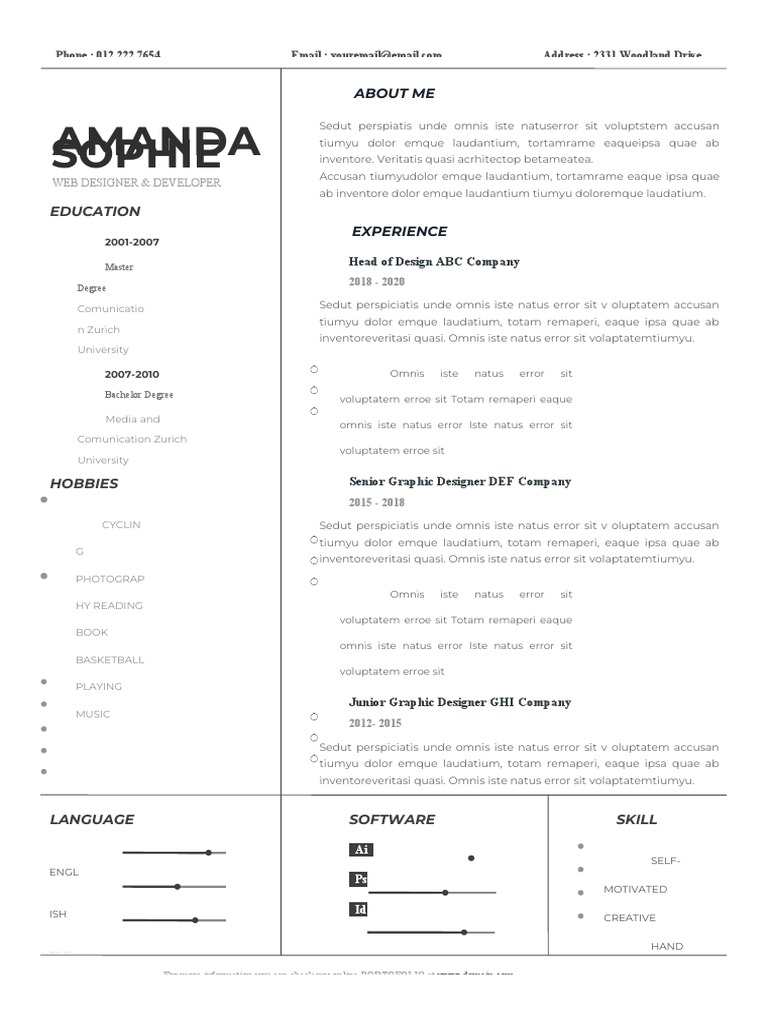 8 Professional - CV - Resume | PDF