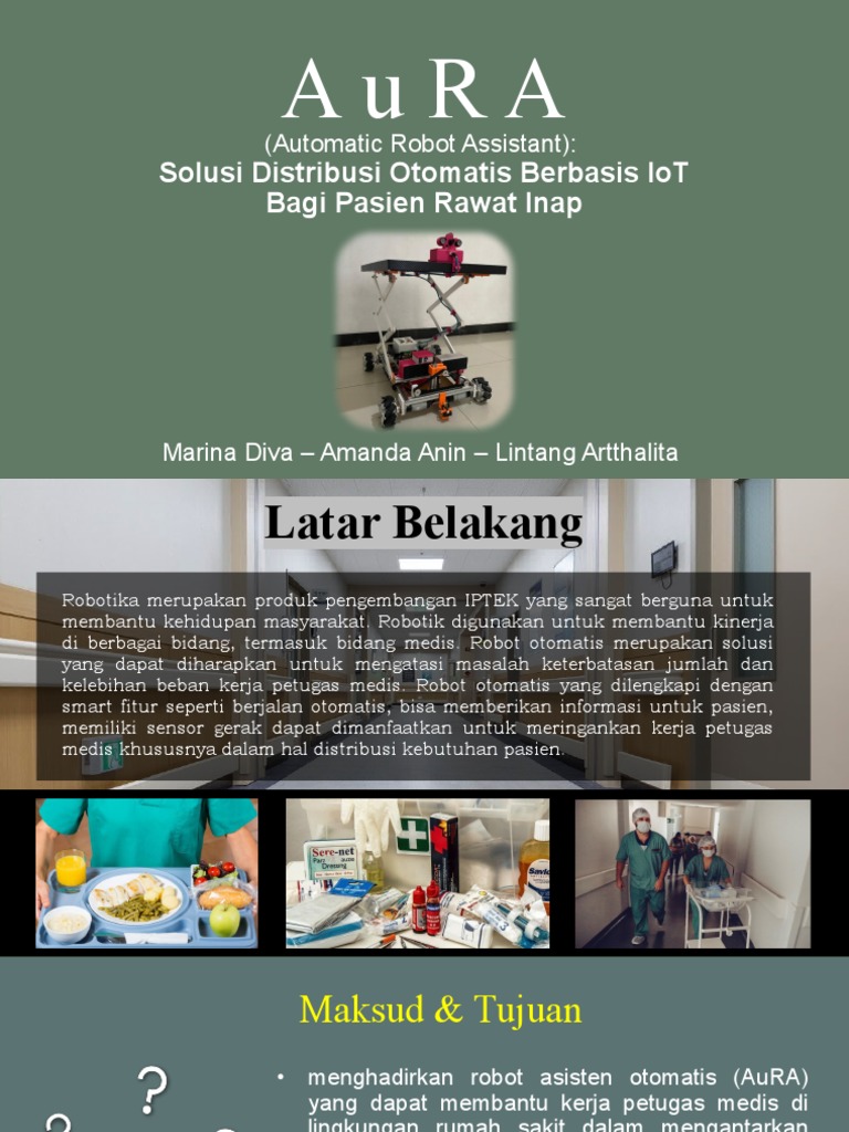 AuRA (Automatic Robot Assistant) | PDF