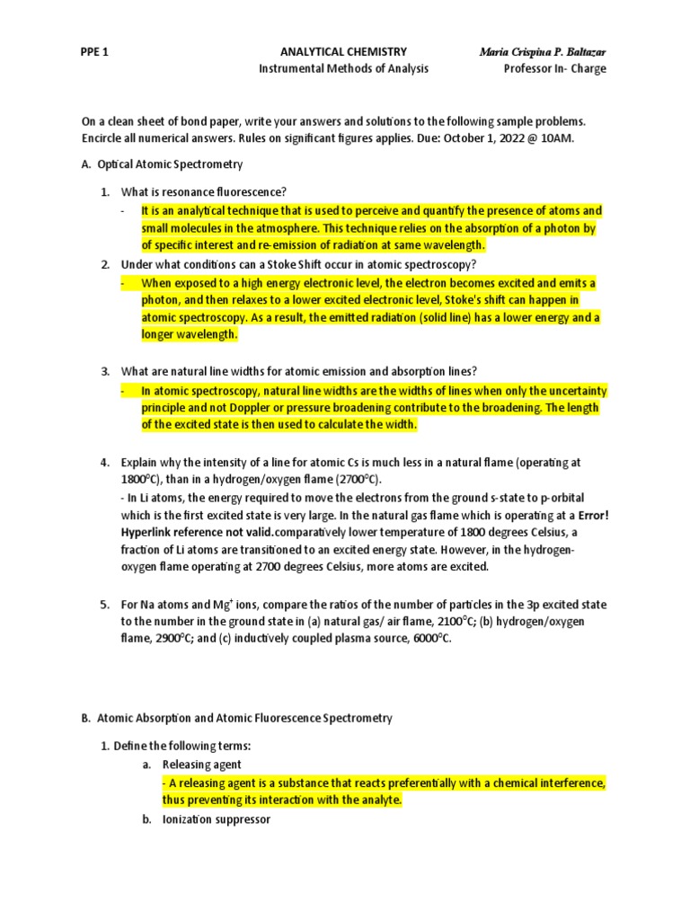 PPE-1-ANACHEM_SPECTROMETRY | PDF