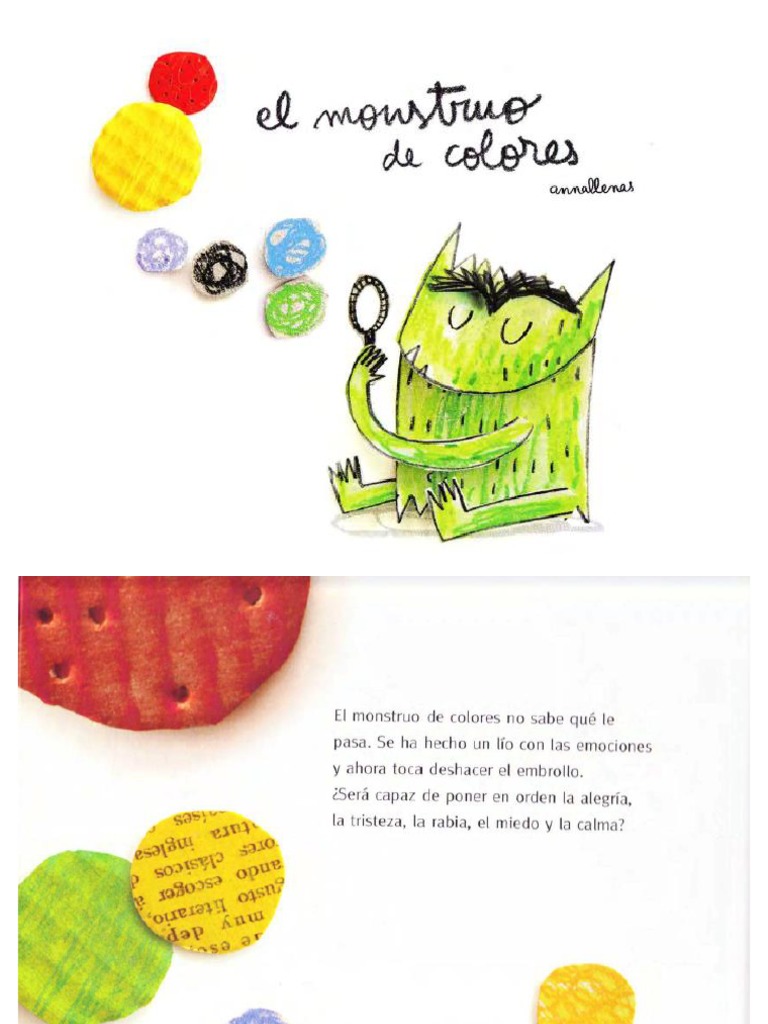 El-Monstruo-De-Colores Cuento | PDF