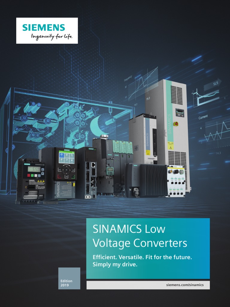Sinamics LV Drives Family Brochure PDF | PDF