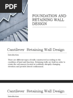 RC Retaining Wall Design Example ACI | PDF | Weight | Force