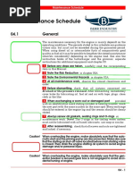 Mahindra Engine Service Schedule | PDF