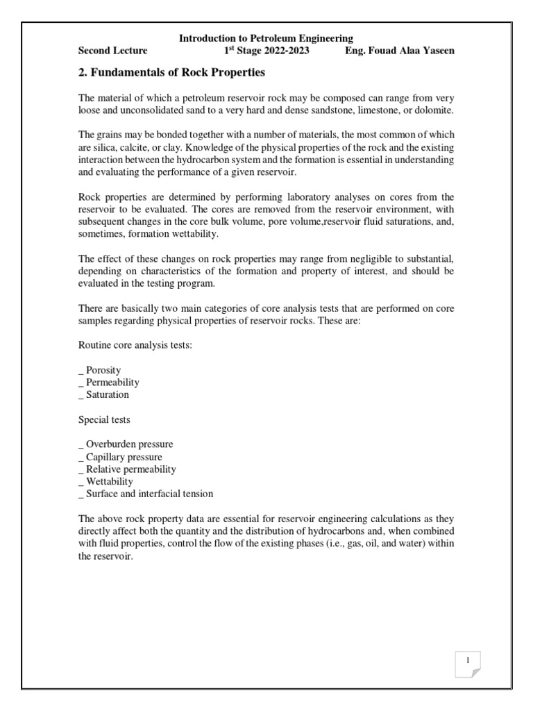 Second Lecture | PDF
