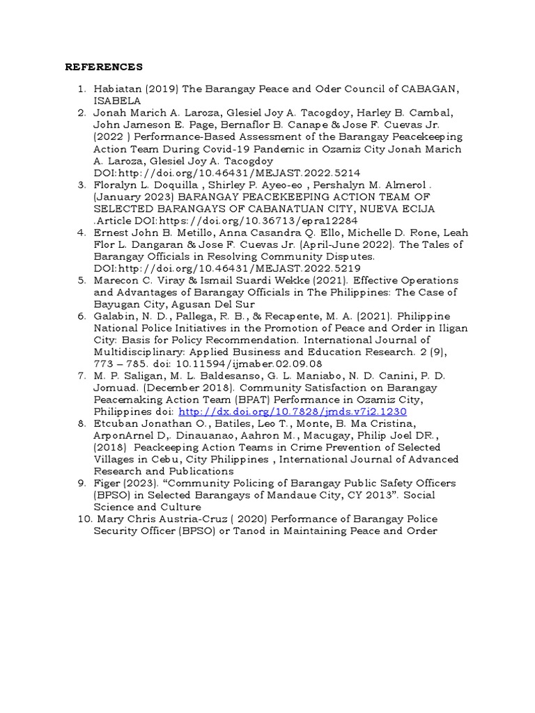 Ciem References | PDF