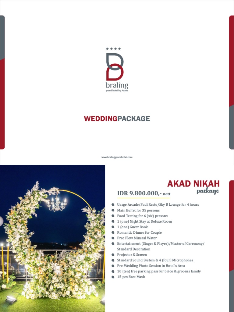 Wedding Package | PDF | Wedding | Bride