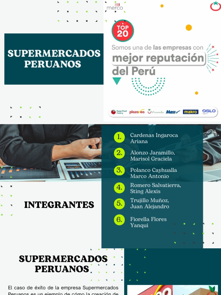 Estrategias de Éxito en Supermercados Peruanos | PDF