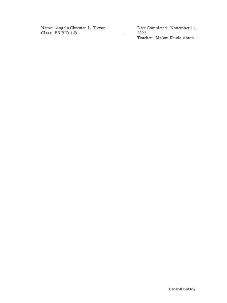 Stem Modifications in Coleus and Others | PDF | Science & Mathematics