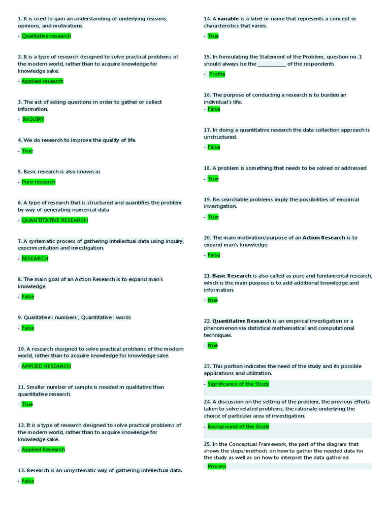Research - Grade 12 | PDF | Quantitative Research | Methodology