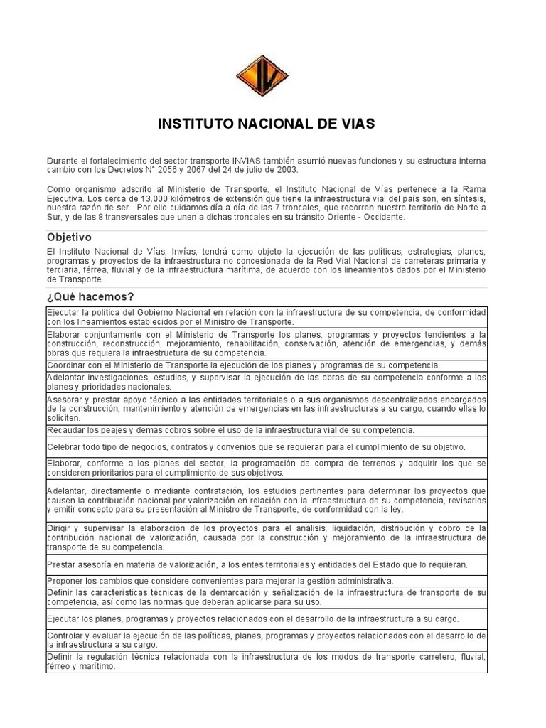 Invias - Mapa de Procesos Tramite Permiso Uso Zona de Via | PDF | Economias