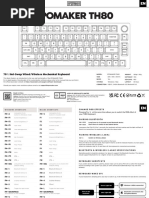 TMKB T68se | PDF | Computer Keyboard | Input/Output