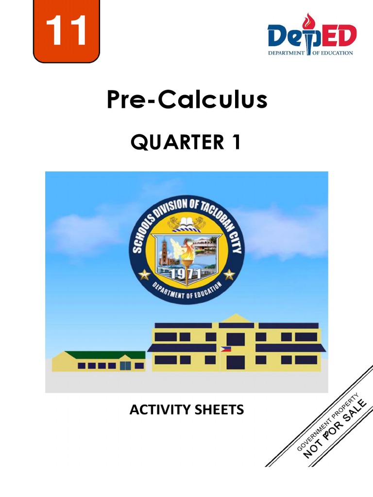 Q1 PRECALCULUS Learning Activity Sheet LAS 1 PDF | PDF | Circle | Manifold