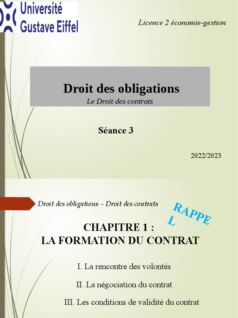Chapitre 1 Séance 3 | PDF
