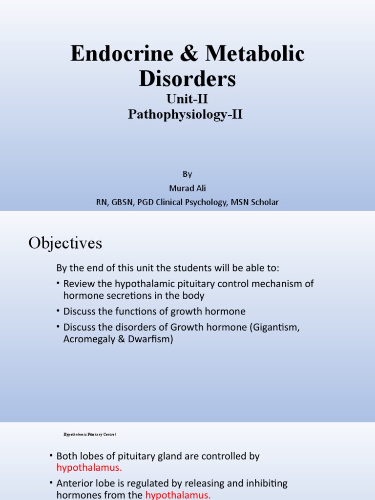 Endocrine & Metabolic Disorders | PDF | Neuroendocrinology | Diabetes