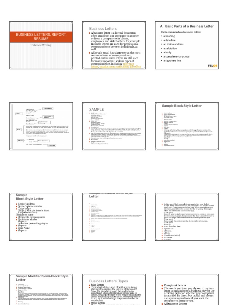 Business Letter Writing Essentials | PDF | Memorandum | Paragraph