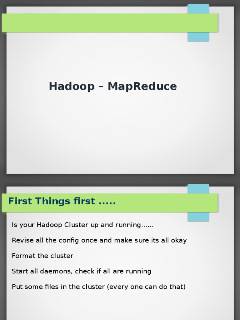 12 13 14 Map Reduce | PDF | Map Reduce | Apache Hadoop 12 13 14 Map Reduce | PDF | Map Reduce | Apache Hadoop