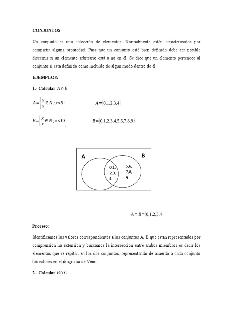 CONJUNTOS | PDF | Infografia | Conceptos matemáticos