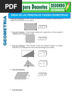 Área y Volumen de Figuras 3D | PDF | Geometría Convexa | Geometría ...
