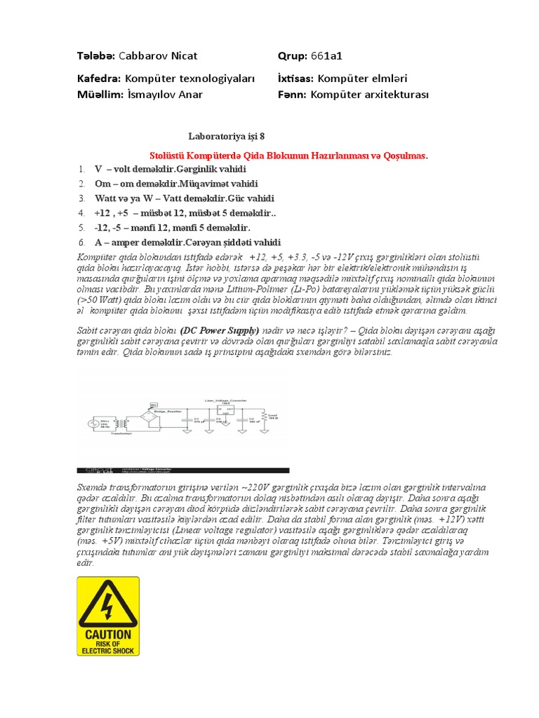 Karx Laboratoriya 8 | PDF