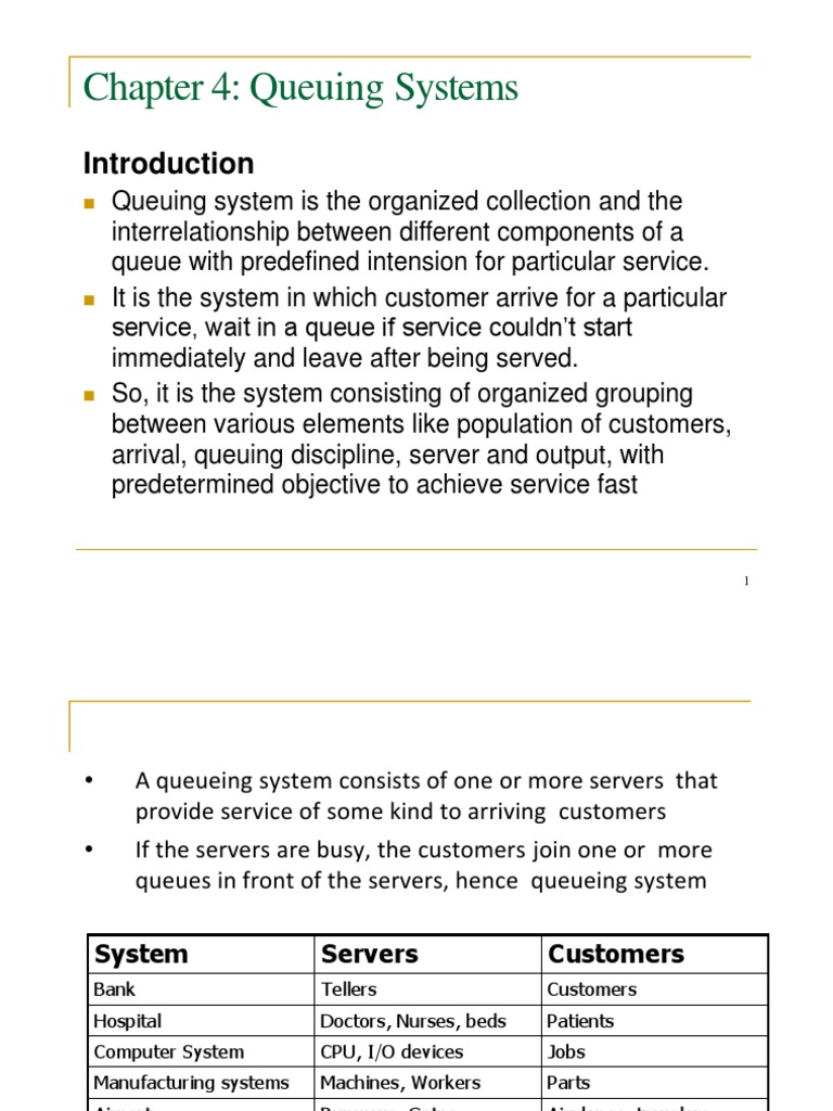 4 Queuing System | PDF | Applied Mathematics | Computing