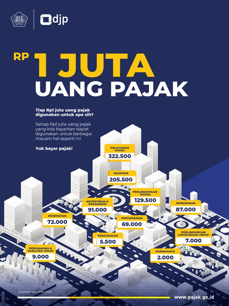 Poster - 1 Juta Pajak 2022 | PDF