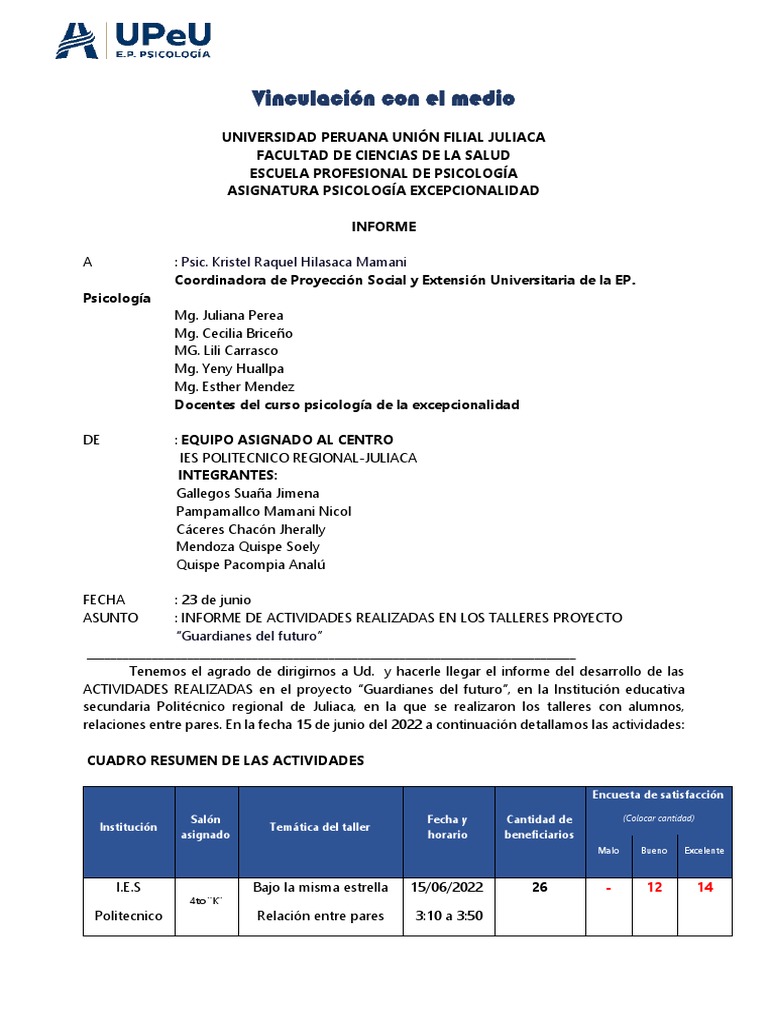 Informe V.M | Descargar gratis PDF | Sicología | Conceptos psicologicos