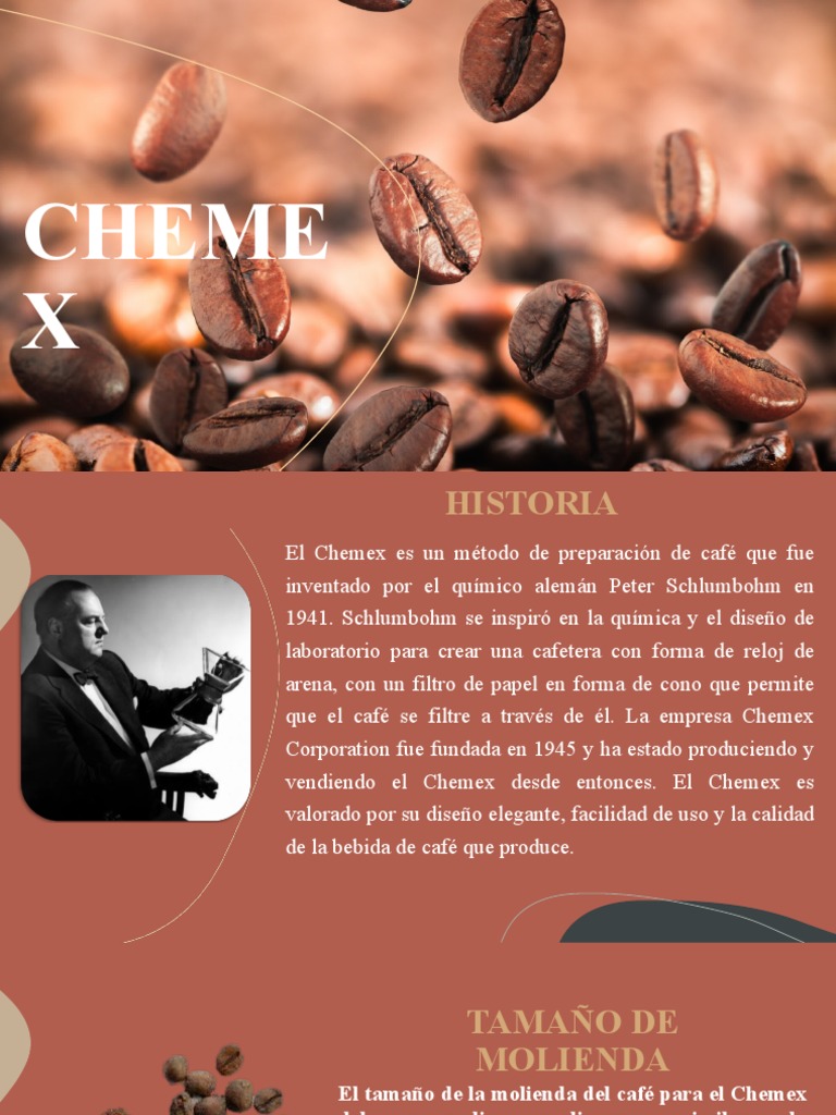 Chemex Final 1 | PDF | café | Agua