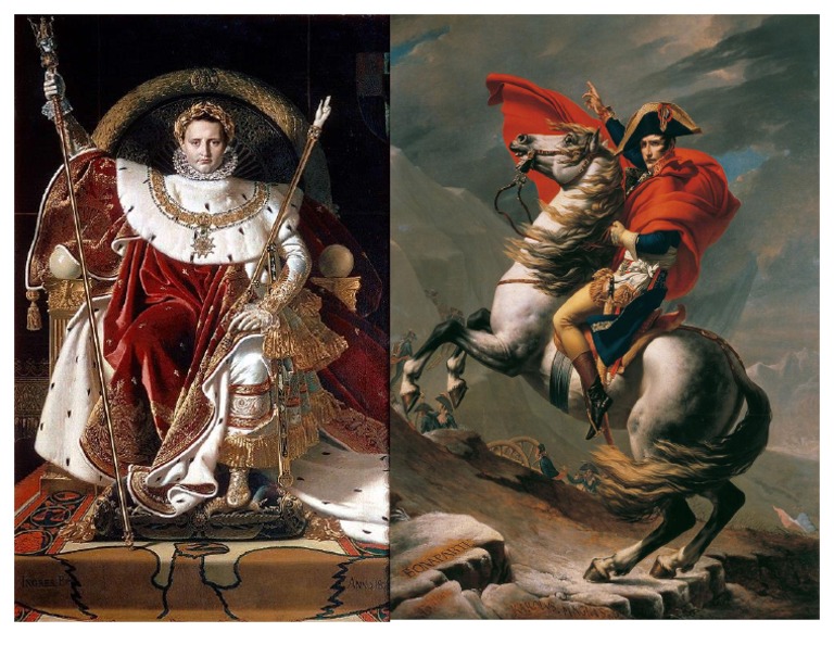 Napoleón Clasicismo (Ingres) - Romanticismo (David) | PDF
