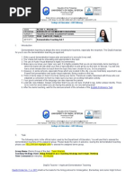 DepEd Teacher 1 Demonstration Teaching | PDF | Teachers | Pedagogy