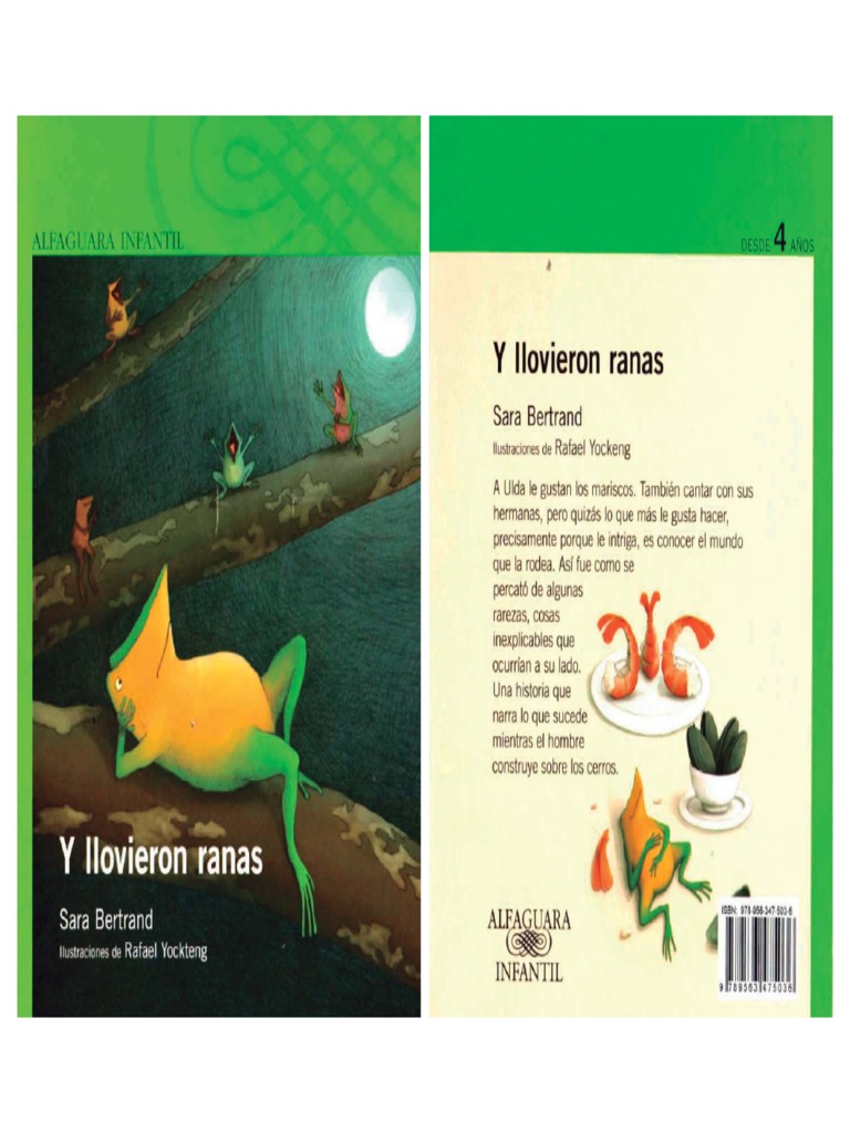 Y llovieron ranas - Sara Bertrand | PDF