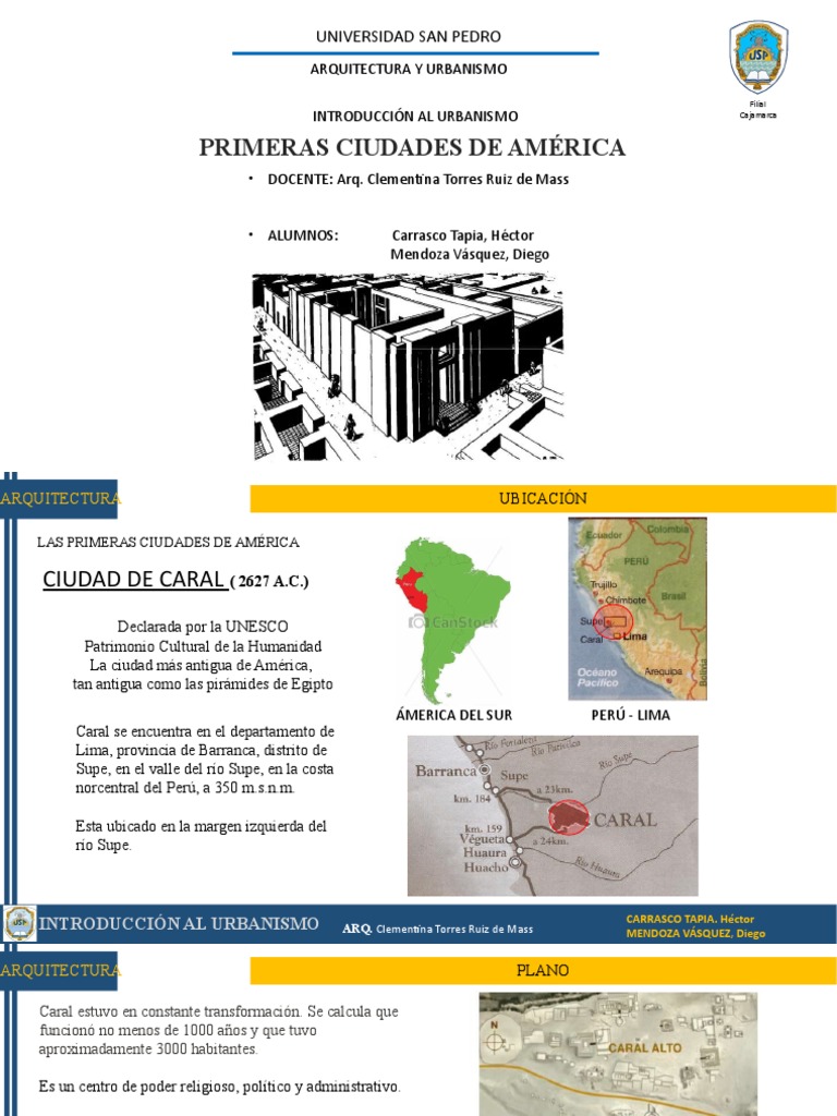 Ciudad de CARAL | PDF