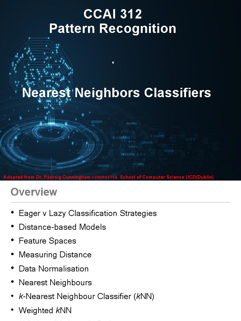 Week03 - 1 - KNN | PDF