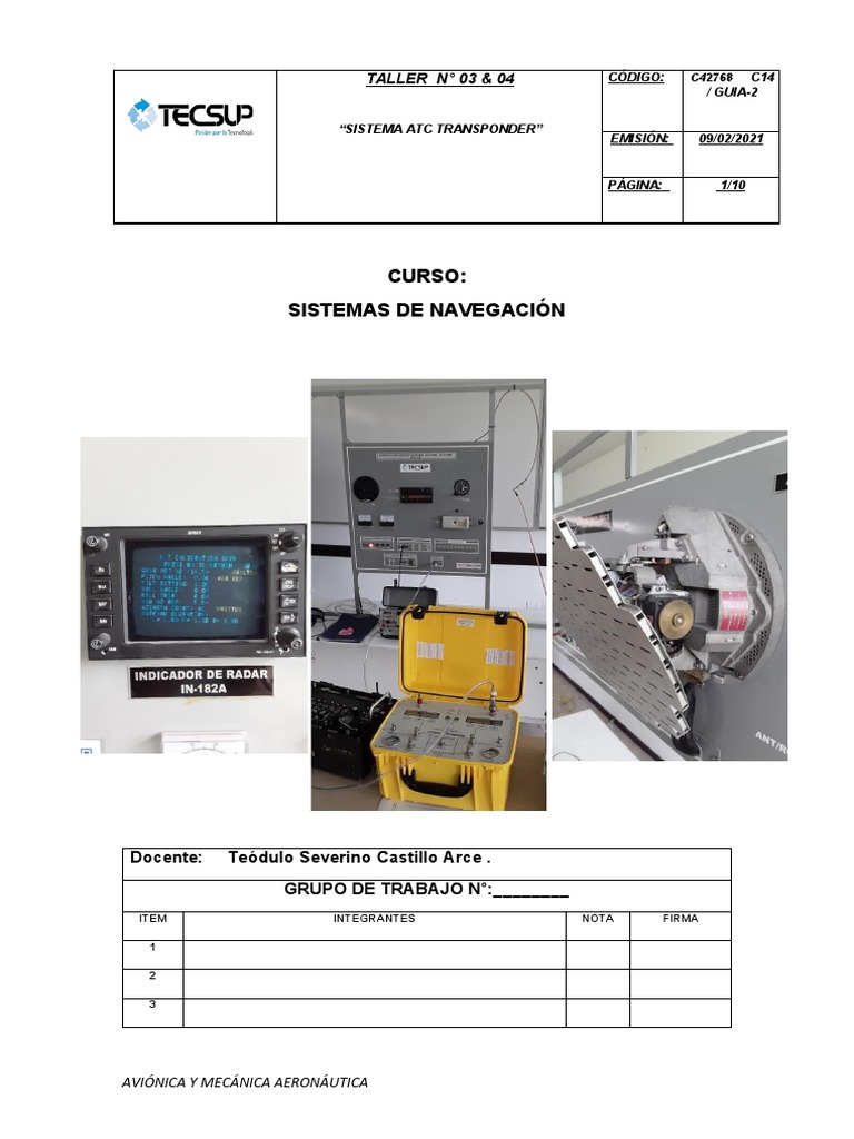 Taller #3&4 - Sistema ATC Cadillo | PDF